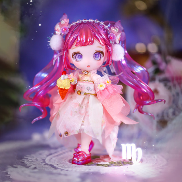 Maytree Debi Blind Blind Blind Playing Hand -Office Gift OB11 Doll Girl Twelve Constellation BJD ...