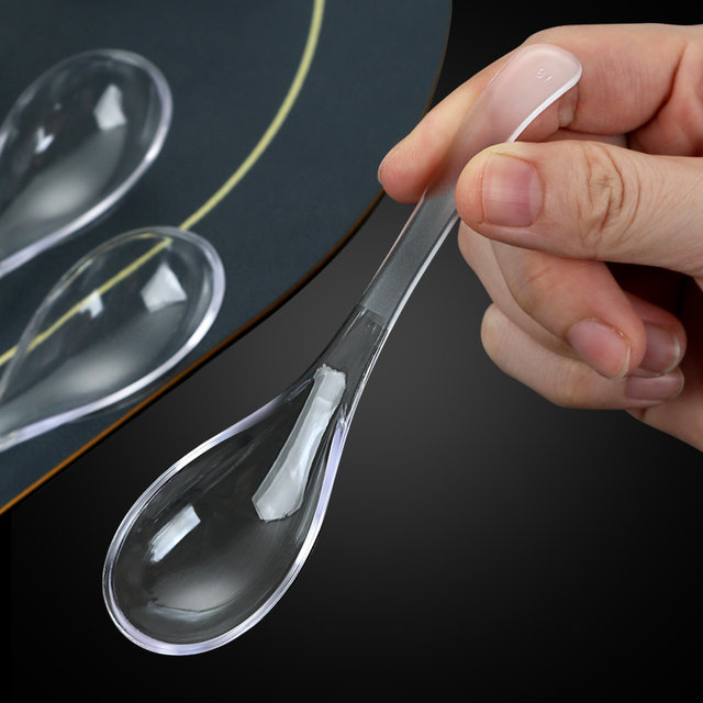 Disposable spoons individually packaged, high temperature resistant ...