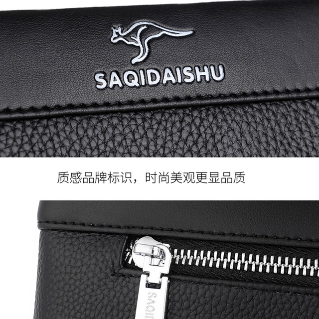 Saatchi Kangaroo Leather Envelope Bag 2022 New Fashion Wallet Business ...