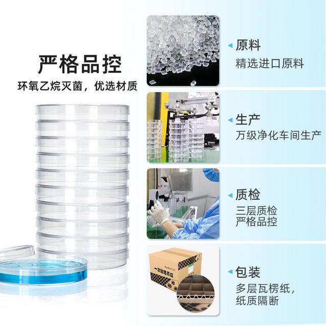 Ronmark Rong code Plastic disposable dine diameter diameter 60mm90mm aseptic dilrise dine oxygen ...