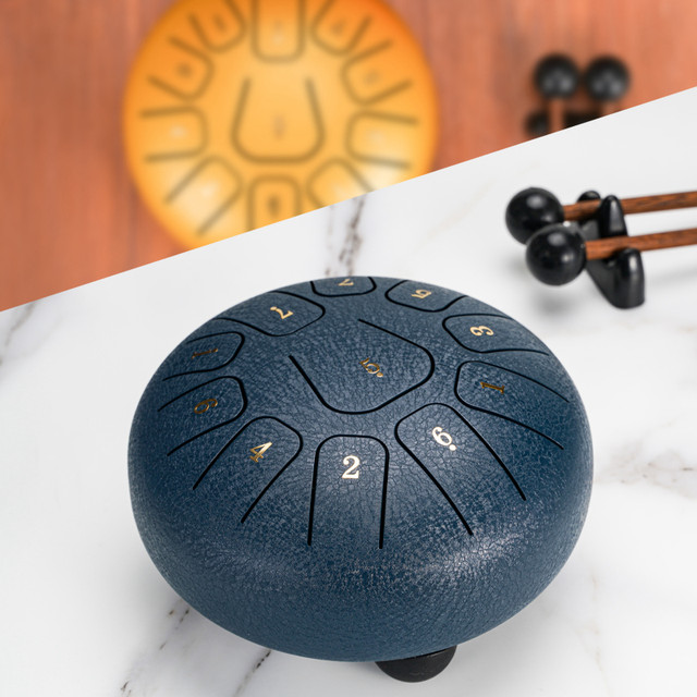 Hanpan 6-inch 11-tone d-key ethereal drum color empty drum steel tongue ...