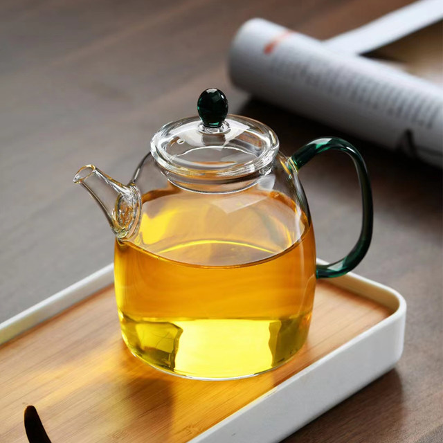 Peking University History Glass Teapot Thickened High Temperature ...