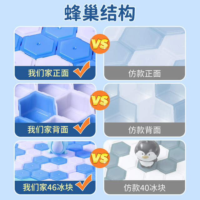 Knocking ice cubes to save Penguin icebreaker toys boys little girls ...