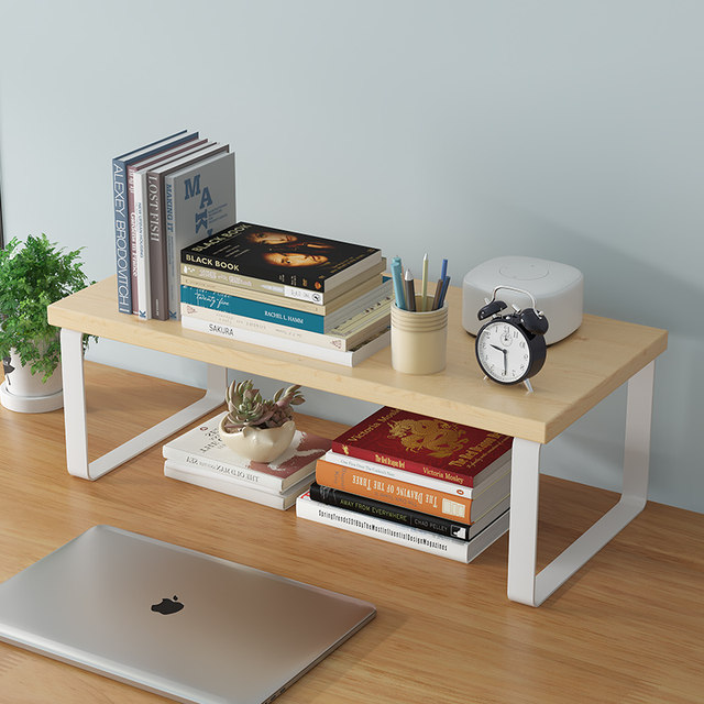 Computer heightened desktop extension board dormitory gap storage rack ...