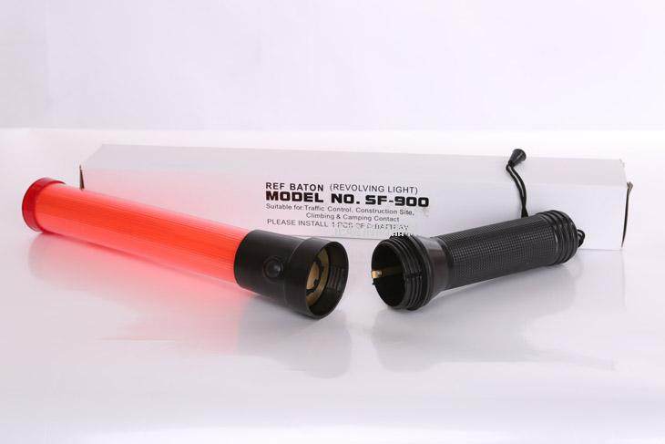LED Traffic Baton - Fluorescent Emergency Warning Stick for Fire Escape ...