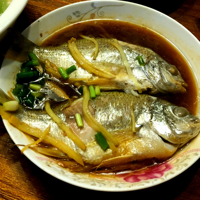 Yellow fin fish, yellow fin fish, fresh sea fishing, Chaoshan seafood ...