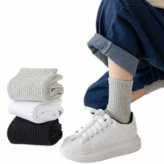 Children's socks spring and autumn pure cotton boys girl socks Korean ...