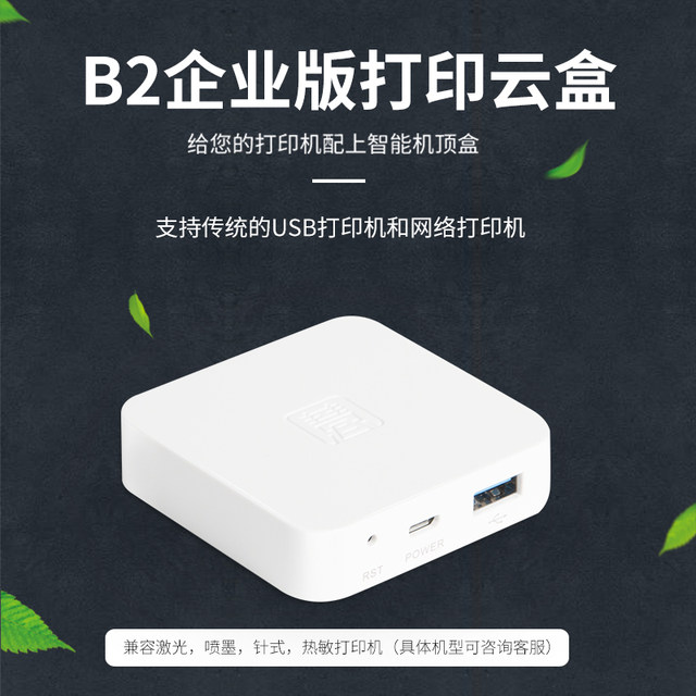 Yinwei small white box wireless printing receiver server wired modified ...