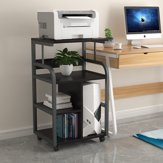 Simple computer hosting can move desktop chassis landing storage rack ...