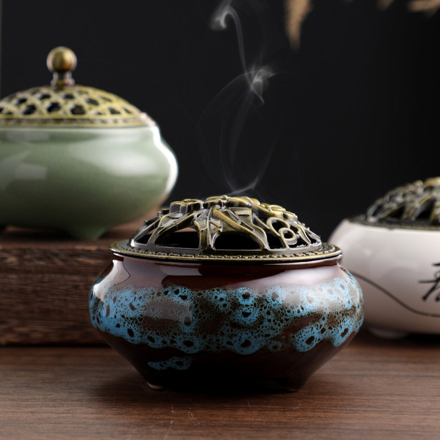 Incense burner household pure moxa stick fumigation moxa fumigation ...