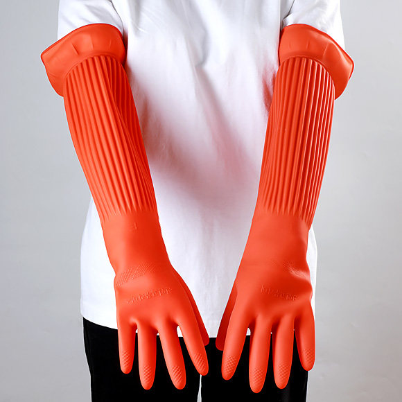Winter kitchen house washing gloves, women's housework, ductive ...