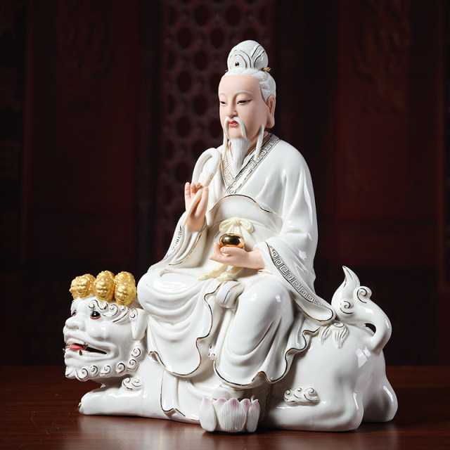 Dai Yutang Ceramic Living Room Taiyi Saves the Ku Tianzun God Statue ...