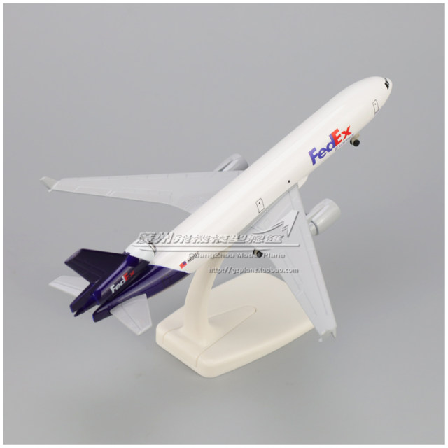 Federal Express Fedex MD-11 Bandband Alloy Passenger Aircraft Model ...