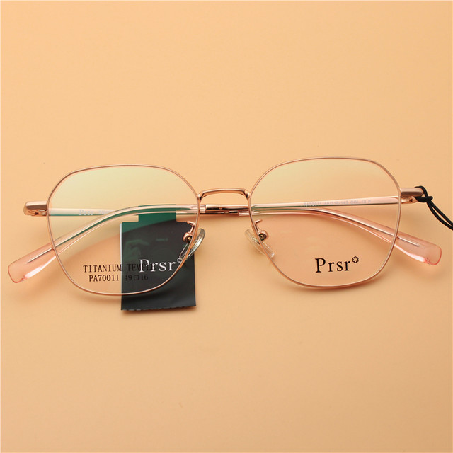 New Pasha glasses frame polygonal small frame with anti-blue light ...