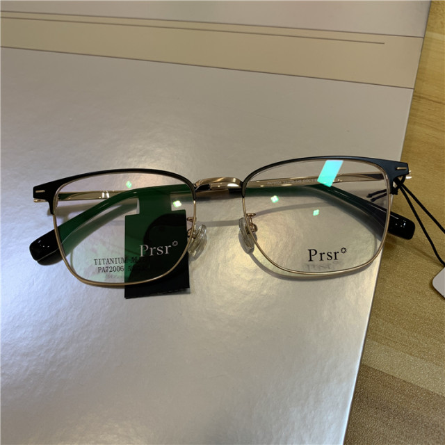 Pasha 2022 new style glasses frame retro eyebrow frame pure titanium ...