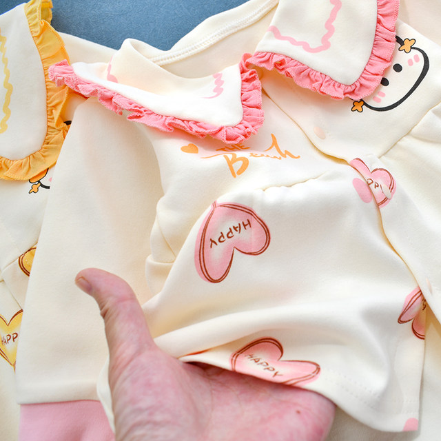 Female baby autumn set cotton, foreign qi out to the little princess ...