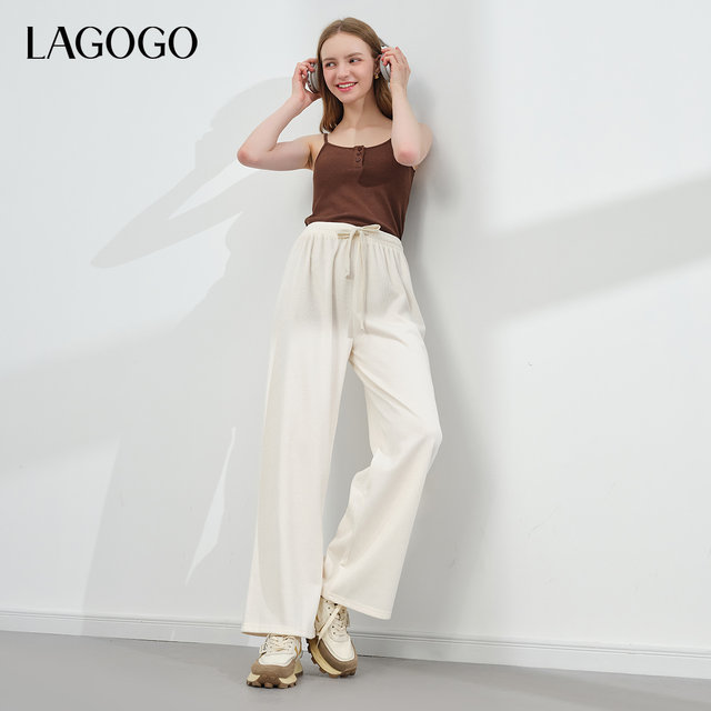 LAGOGO simple temperament base vest suspender women Lagugu Summer new ...