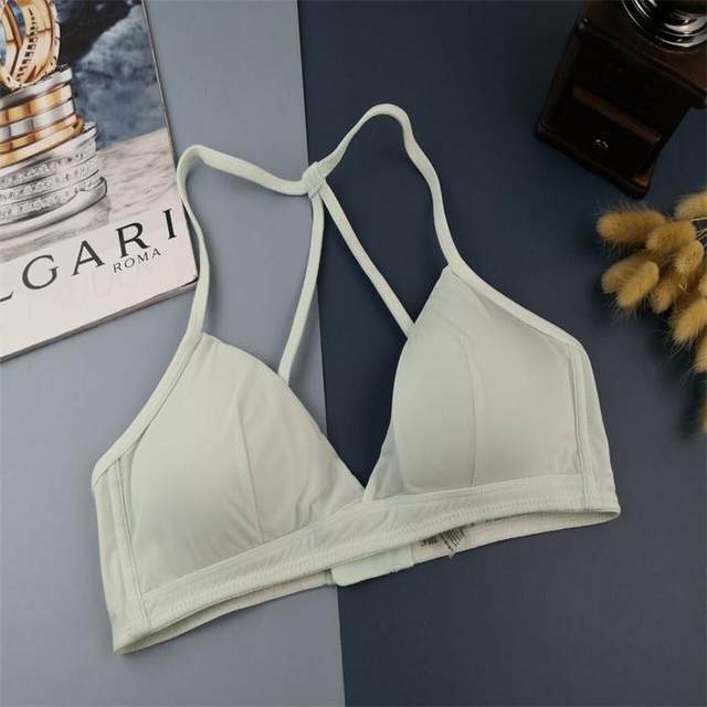Underwear for women without steel rings, small breasts gathered ...