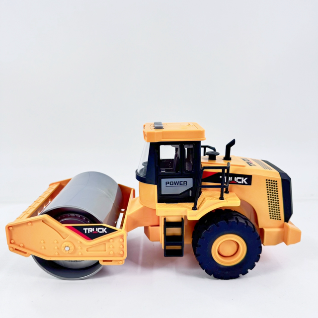 Bulldozer Road Roller Art Car Play Children's Inertial Sound and Light ...