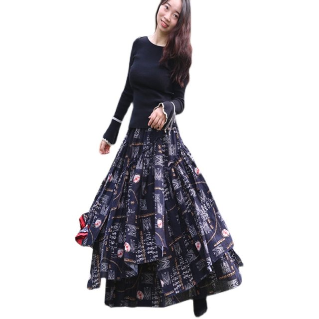 Genuine women's ethnic wind cotton natrine color commute dancing ...