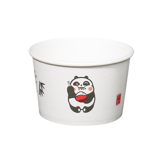 Disposable paper bowl, commercial bowl and chopstick set, household ...