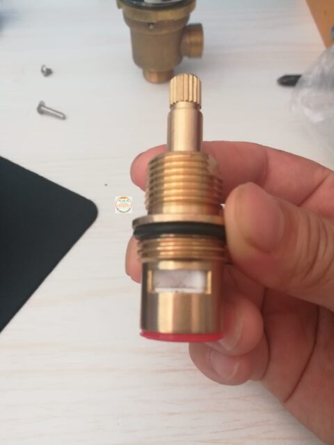Extended copper valve core hot and cold faucet valve core foot bath ...