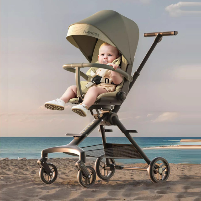 Playkids A6 baby carts lightly sitting and folding two -way children's ...