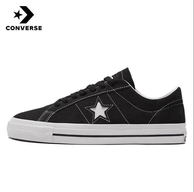 Genuine Converse Converse One Star Pro Classic Black Men and Women ...