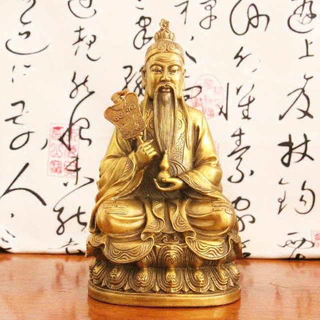 Pure Bronze Pacific Lao Jun is like a household dedication to Taiqing ...