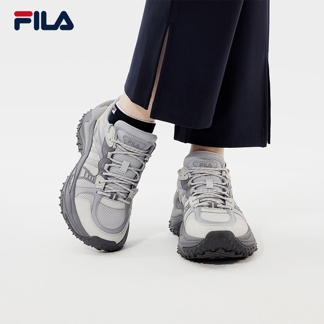 FILA official fish bone 3 generation dad shoes women's shoes casual ...