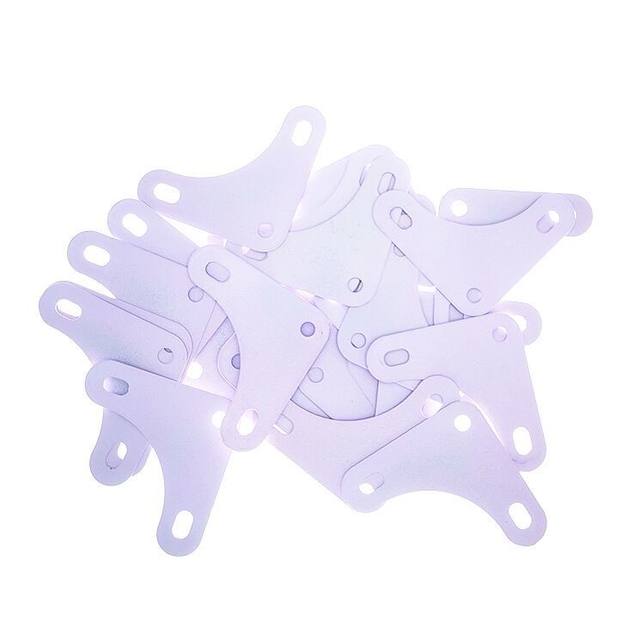 Universal corner steel shelves screwdriver triangular ground foot iron screw M6M8 shelves screw ...