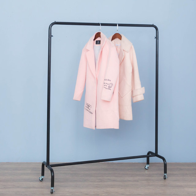 Clothing store display rack floor-standing special gantry hanger single ...