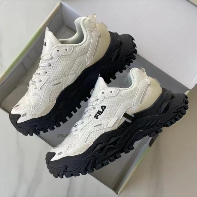 FILA Fila Hard Candy Women's Shoes Daddy Shoes Women's 2025 Autumn and ...