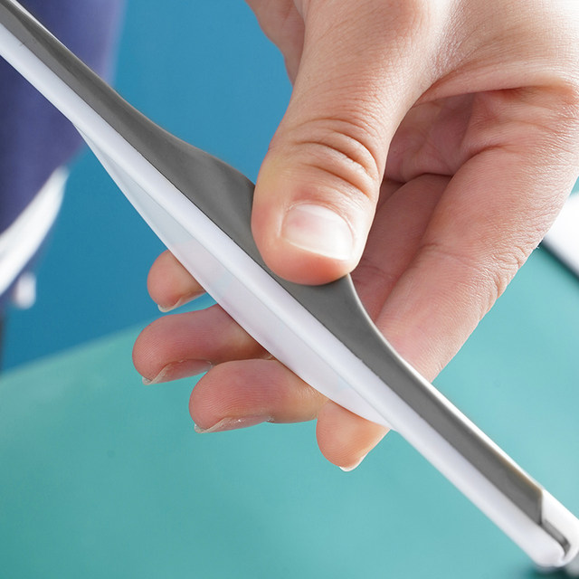 Mini countertop wiper, small wiper, bathroom glass wiper, silicone ...