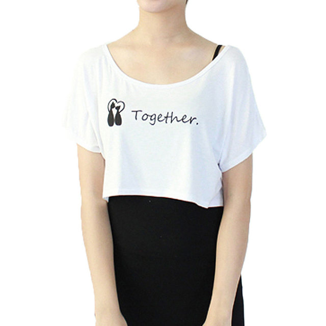 2020 summer modal short-sleeved small hoodie for women, slim, round ...