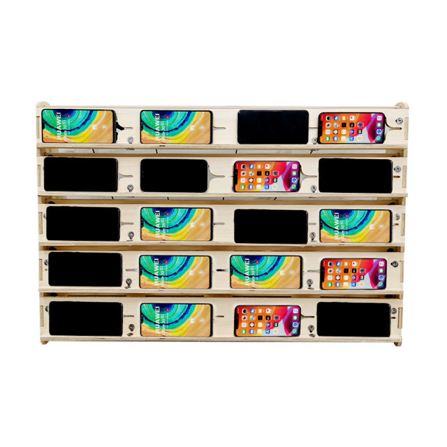 The store manager recommends storing multiple units horizontally ...