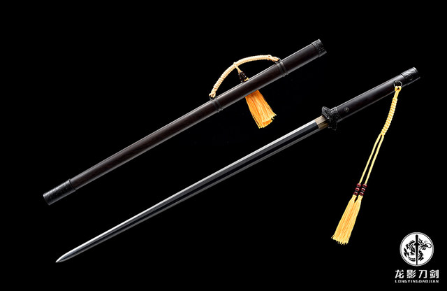Longquan Dragon Shadow Sword-Eight-sided Steel Steel Oracle Tang Sword ...