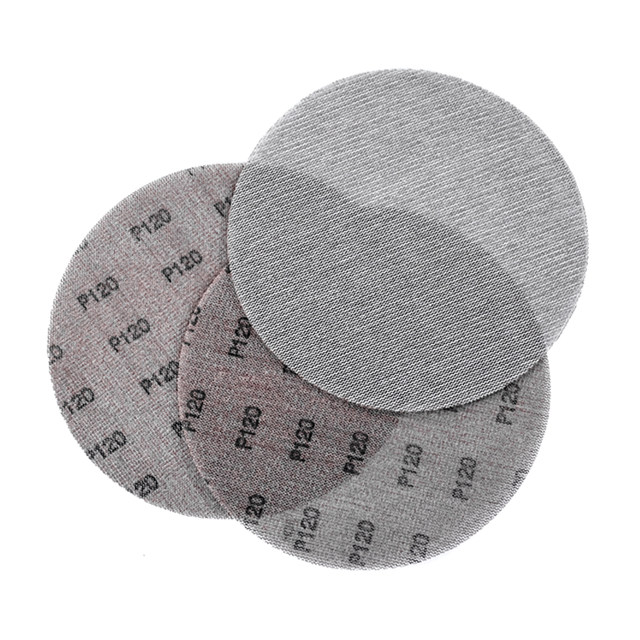 9-inch grid sandpaper wall polishing anti-clogging with mesh 225mm ...