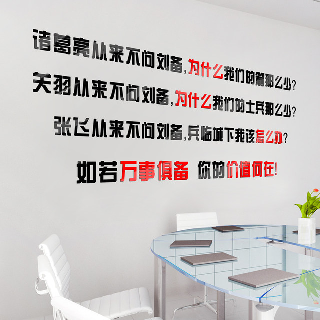 Three Kingdoms Romance Company's Cultural Incentive Wall Patch 3D ...