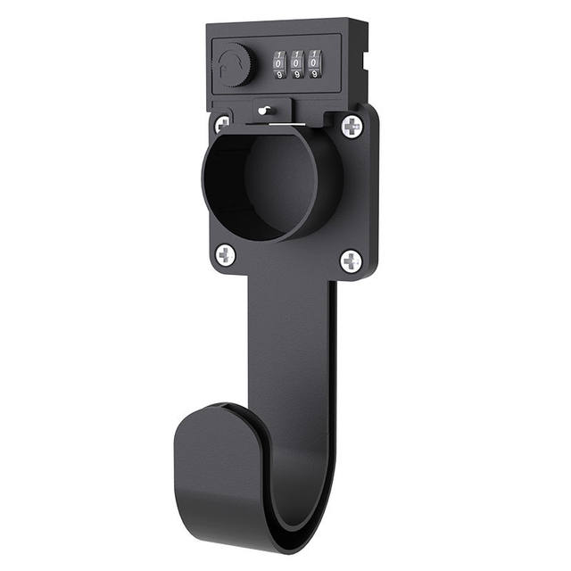 Charging gun hanger for new energy electric vehicle charging pile head ...