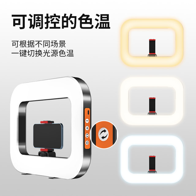 Handheld ring light, outdoor eating and broadcasting lighting, special ...
