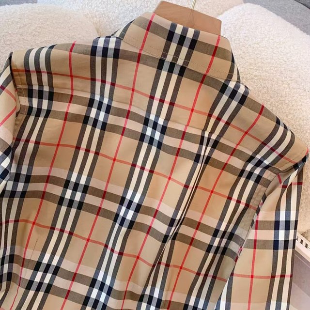 High-end European and American big brand plaid plaid women's slim fit ...