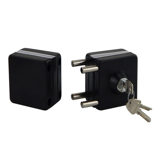 Glass door lock double door single door lock floor spring door lock ...