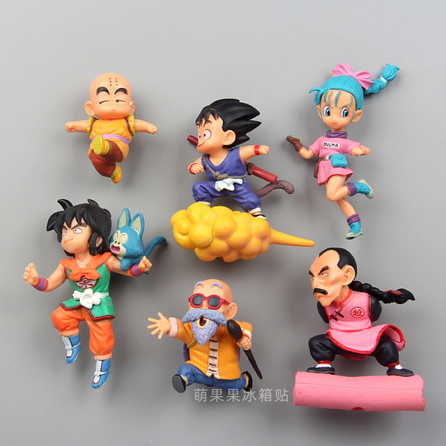 Creative Seven Dragon Ball Flight Goku Refrigerator Patch Magnetic ...