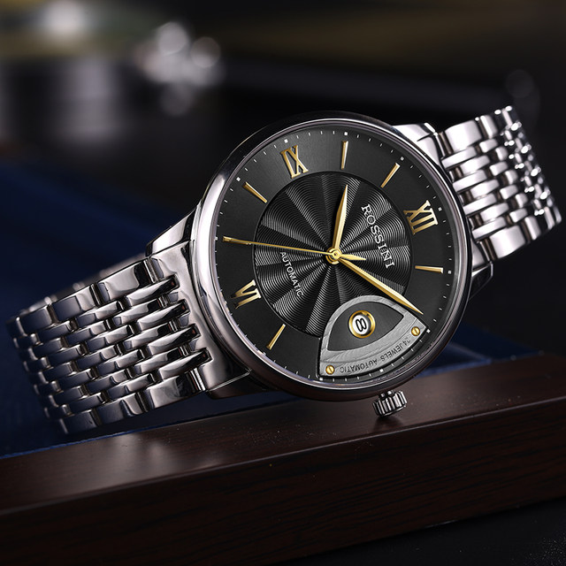 Counter same style Rossini watch men's silk slim series automatic ...