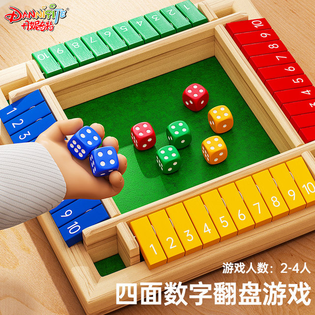 Number flop children's educational table game chess for large class ...