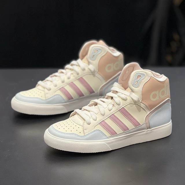 ADIDAS/Adidas clover versatile new high-top autumn and winter sports ...