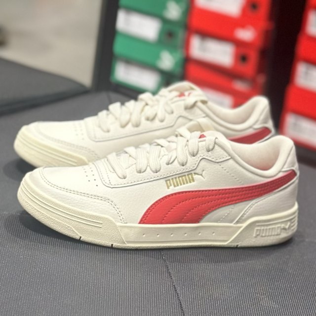 Puma Caracal white and red retro Li Xian same style classic casual men ...
