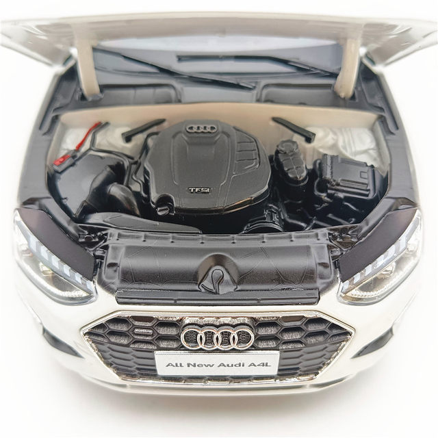 1:18 original 2020 Audi A4L car model new FAW AUDI A4 sedan simulation alloy car model