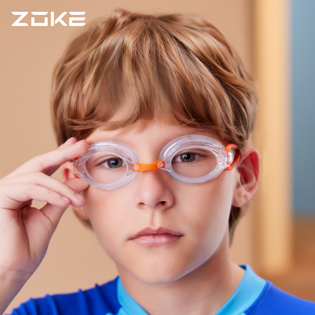 zoke teenager swimming goggles HD waterproof anti-fog zoke children ...